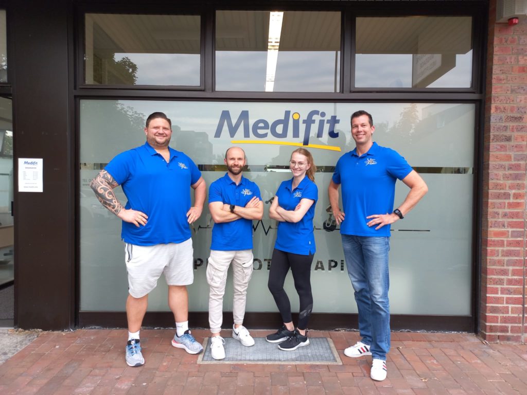 Medifit bleibt auch in der kommenden Spielzeit Physio-Partner des TVK ...